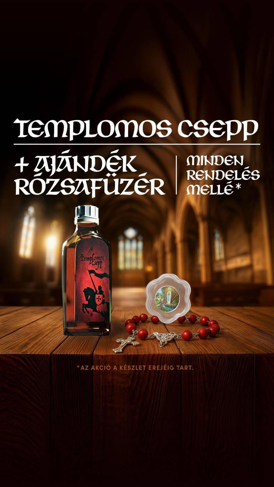 Templomos Csepp ajándékkal - Csodapatika